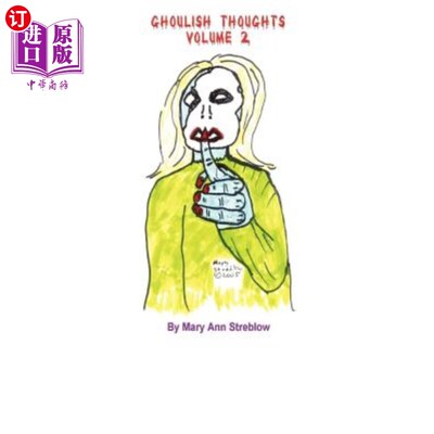 海外直订Ghoulish Thoughts - Volume 2 食尸鬼思想-卷二
