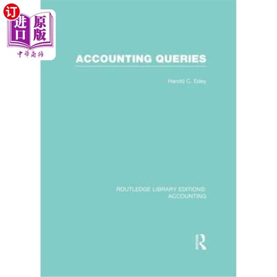 海外直订Accounting Queries (Rle Accounting) 会计查询（Rle会计）