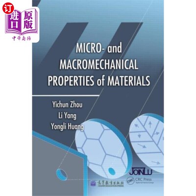 海外直订Micro- and Macromechanical Properties of Materia... 材料的微观和宏观力学性能