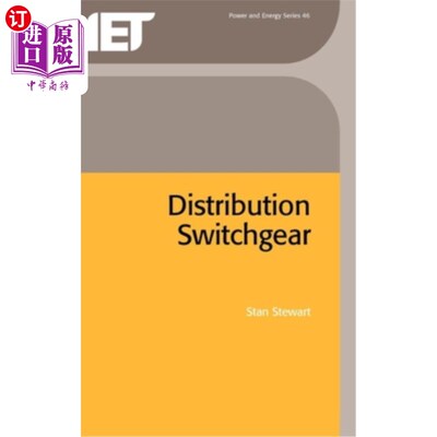 海外直订Distribution Switchgear 配电开关设备
