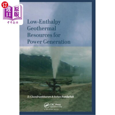 海外直订Low-Enthalpy Geothermal Resources for Power Generation 低焓地热发电资源