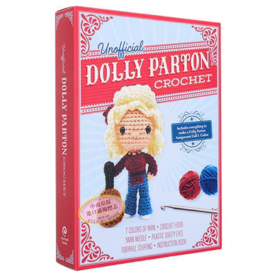 非官方的多莉·帕顿钩针套装 Unofficial Dolly Parton Crochet Kit 英文原版 Katalin Galusz 生活休闲【中商原版】