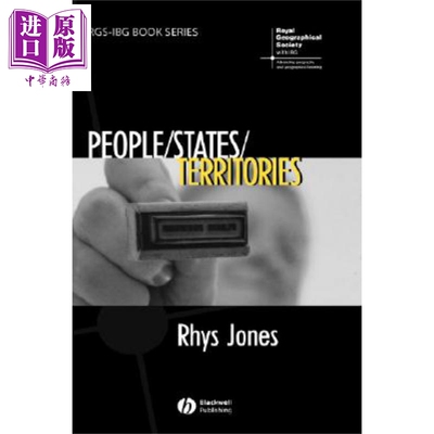 现货 人民 国家与领土 People/States/Territories Rhys Jones 英文原版 中商原版 Wiley【中商原版】