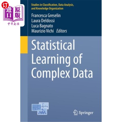 海外直订Statistical Learning of Complex Data 复杂数据的统计学习