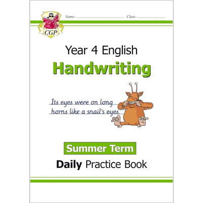 英国原版CGP教辅KS2手写日常练习
