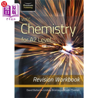海外直订WJEC Chemistry for A2 Level - Revision Workbook WJEC化学A2级-修订工作手册