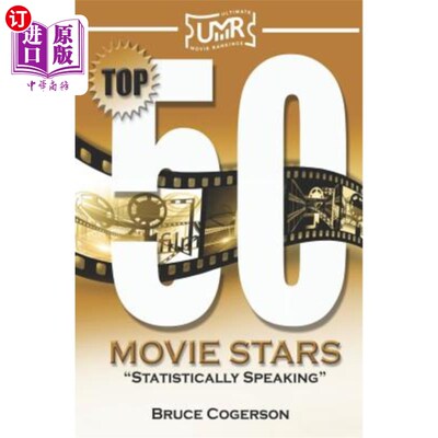 海外直订Top 50 Movie Stars: Statistically Speaking 前50位电影明星：统计数据