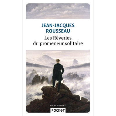 【法文版】卢梭 一个孤独漫步者的遐想 口袋本 LES REVERIES DU PROMENEUR SOLITAIRE 法文原版 Jean Rousseau【中商原版】