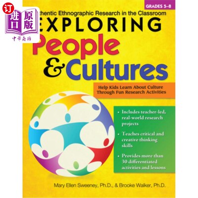 海外直订Exploring People and Cultures: Authentic Ethnographic Research in the Classroom  探索人与文化:课堂上真实的
