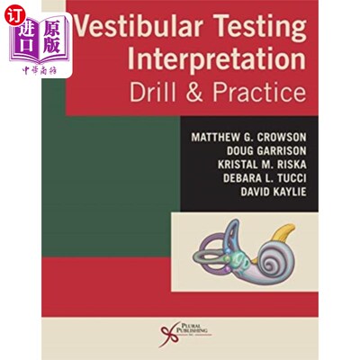 海外直订医药图书Vestibular Testing Interpretation 前庭测试解释