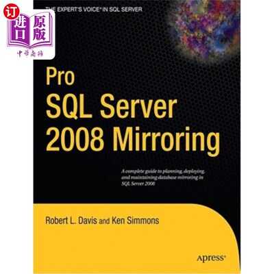 海外直订Pro SQL Server 2008 Mirroring Pro SQL Server 2008镜像