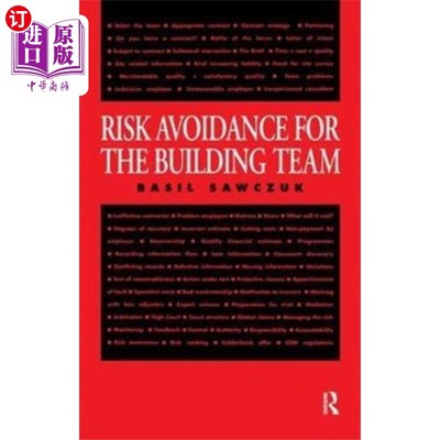 海外直订Risk Avoidance for the Building Team 建筑团队的风险规避