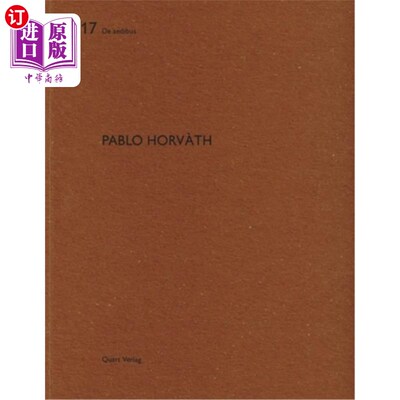 海外直订Pablo Horvath: de Aedibus 17 巴勃罗·霍瓦特：《爱狄浦斯记