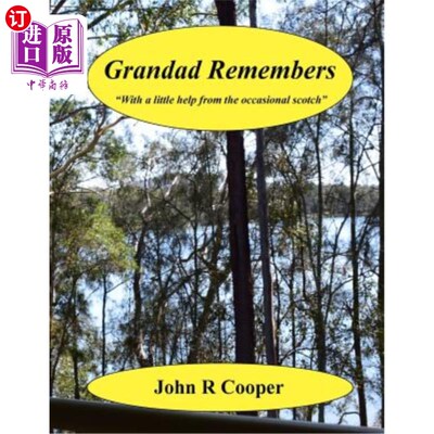 海外直订Grandad Remembers: Sometimes with the help of a little scotch 祖父回忆道:有时要喝一点苏格兰威士忌