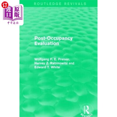 海外直订Post-Occupancy Evaluation (Routledge Revivals) 入住后评估(劳特利奇重建)