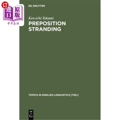 海外直订Preposition Stranding 介词绞合