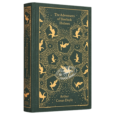 福尔摩斯探案集英文原版 福尔摩斯历险记 Sherlock Holmes 企鹅布纹布面经典 福尔摩斯英文原版 神探夏洛克福尔摩斯原著小说
