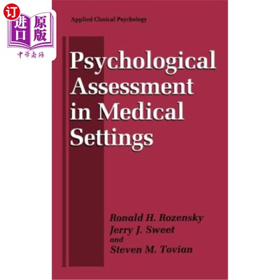 海外直订Psychological Assessment in Medical Settings 医疗环境中的心理评估