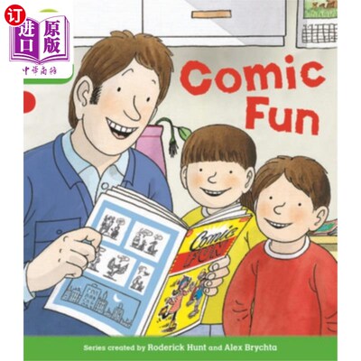 海外直订Oxford Reading Tree Biff, Chip and Kipper Storie... 牛津阅读树Biff, Chip和Kipper故事解码和发展:第2级:漫画乐