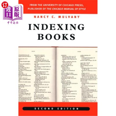 海外直订Indexing Books, Second Edition 索引书，第二版