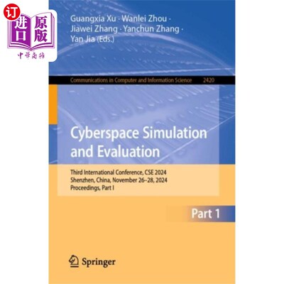 海外直订Cyberspace Simulation and Evaluation 空间仿真与评估