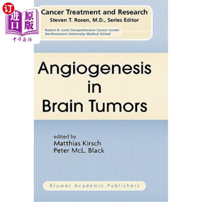 海外直订医药图书Angiogenesis in Brain Tumors 脑肿瘤血管生成