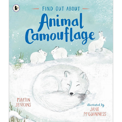 动物迷彩服 Martin Jenkins Find Out About Animal Camouflage 英文原版 科普绘本图画书 百科绘本 进口儿童读物【中商原版?