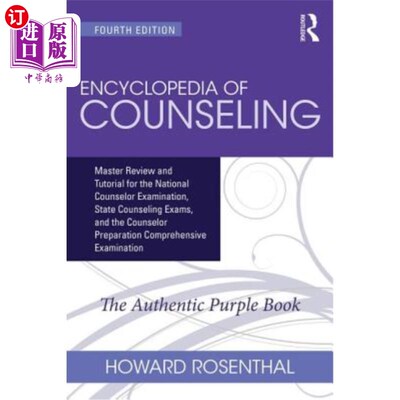 海外直订医药图书Encyclopedia of Counseling: Master Review and Tutorial for the National Counselo 咨询百科全书：全国