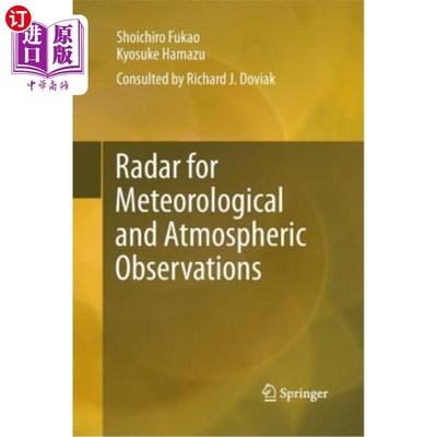 海外直订Radar for Meteorological and Atmospheric Observations 气象和大气观测雷达