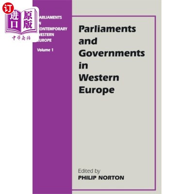 海外直订Parliaments in Contemporary Western Europe 当代西欧的议会