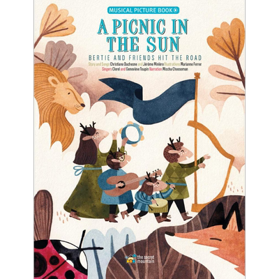 Marianne Ferrer A Picnic in the Sun Bertie Hit the Road 阳光下的野餐 英文原版进口图书 儿童绘本故事图画书【中商原版?