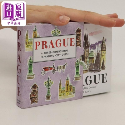 Panorama Pops Prague 立体旅游书布拉格 英文原版儿童图书 旅游主题 【中商原版】