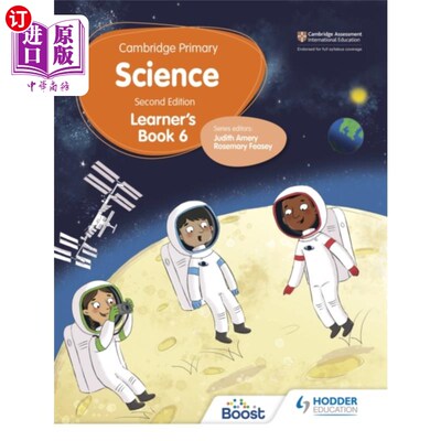 海外直订Cambridge Primary Science Learner's Book 6 Secon... 剑桥小学科学学习者书6第二版