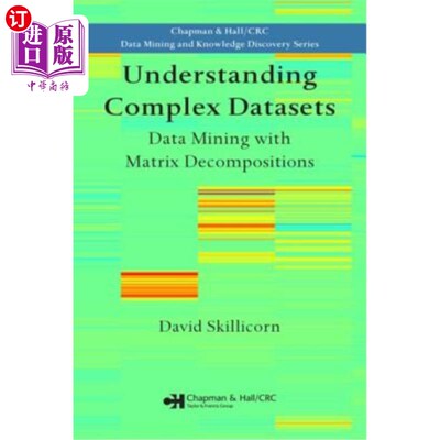 海外直订Understanding Complex Datasets: Data Mining with Matrix Decompositions 理解复杂数据集:矩阵分解的数据挖掘