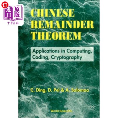 海外直订Chinese Remainder Theorem: Applications in Computing, Coding, Cryptography 中国剩余定理在计算、编码、密码学