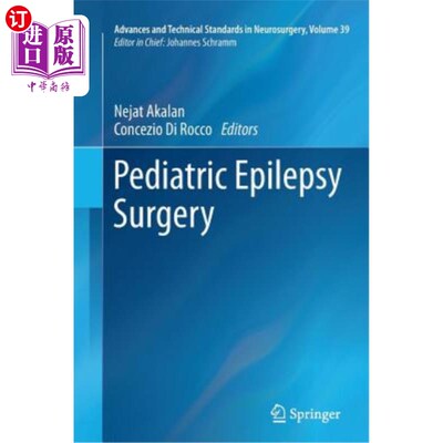 海外直订医药图书Pediatric Epilepsy Surgery 小儿癫痫手术