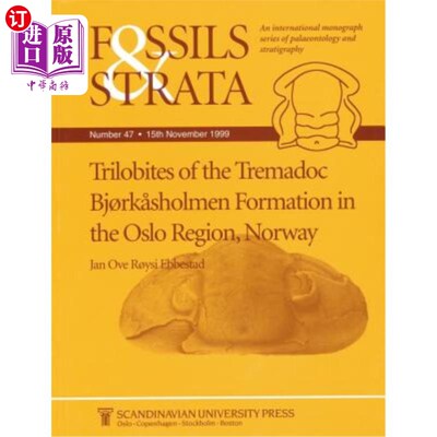 海外直订Trilobites of the Tremadoc Bjorkasholmen Formation in the Oslo Region, Norway 挪威奥斯陆地区Tremad