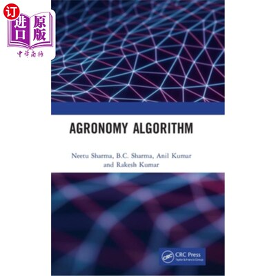 海外直订Agronomy Algorithm 农学算法