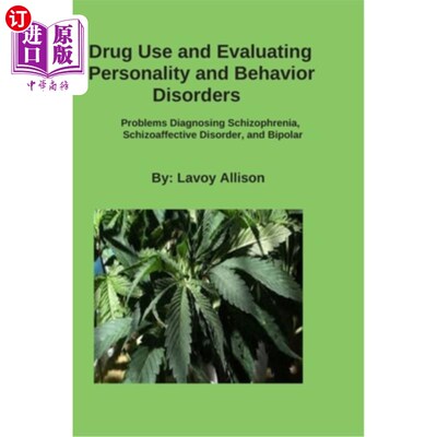 海外直订医药图书Drug Use and Evaluating Personality or Behavior Disorders: Problems Diagnosing S 药物使用和评估人格