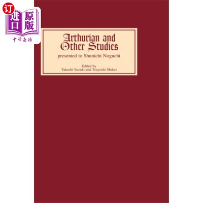 海外直订Arthurian and Other Studies presented to Shunich... 《亚瑟王及其他研究》，野口俊一