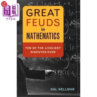 海外直订Great Feuds in Mathematics: Ten of the Liveliest Disputes Ever 数学上的宿怨：有史以来zui激烈的十大争论