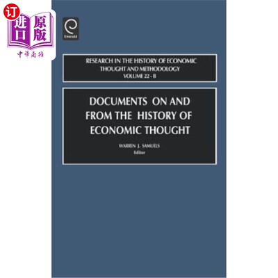 海外直订Documents on and from the History of Economic Thought 经济思想史文献