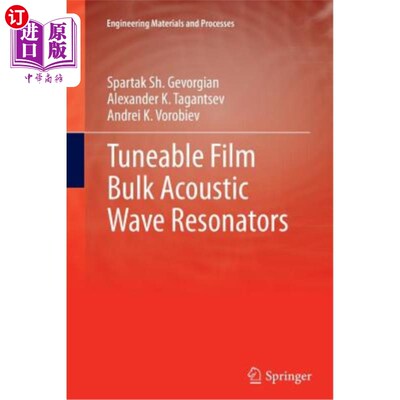 海外直订Tuneable Film Bulk Acoustic Wave Resonators