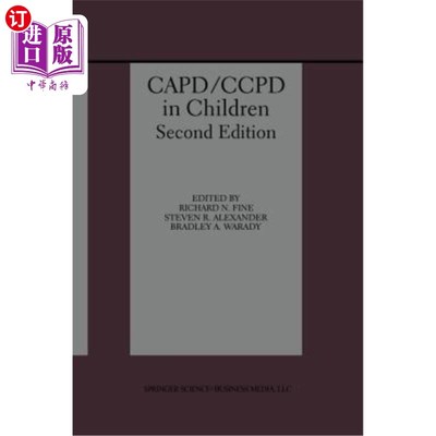 海外直订医药图书Capd/Ccpd in Children 儿童中的capd/ccpd