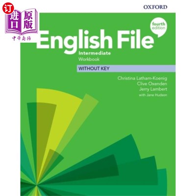 海外直订English File: Intermediate: Workbook Without Key 英文档案:中级:无键工作簿