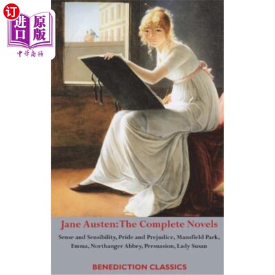 海外直订Jane Austen: The Complete Novels: Sense and Sensibility, Pride and Prejudice, Ma 简奥斯汀：完整的小说：感觉