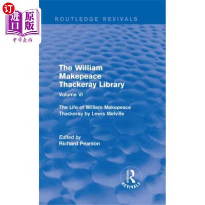 海外直订William Makepeace Thackeray Library 威廉·萨克雷图书馆