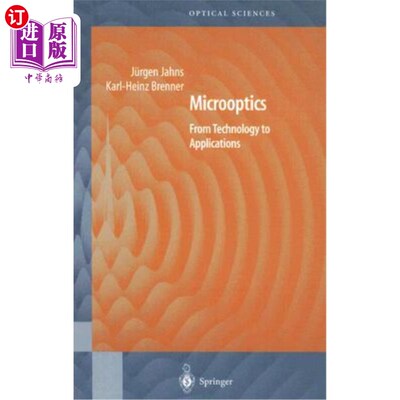 海外直订Microoptics: From Technology to Applications 微光学：从技术到应用