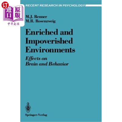 海外直订医药图书Enriched and Impoverished Environments: Effects on Brain and Behavior 丰富和贫瘠的环境：对大脑和行