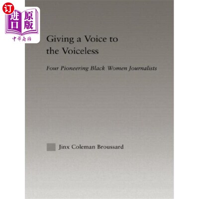 海外直订Giving a Voice to the Voiceless 为无声者发声